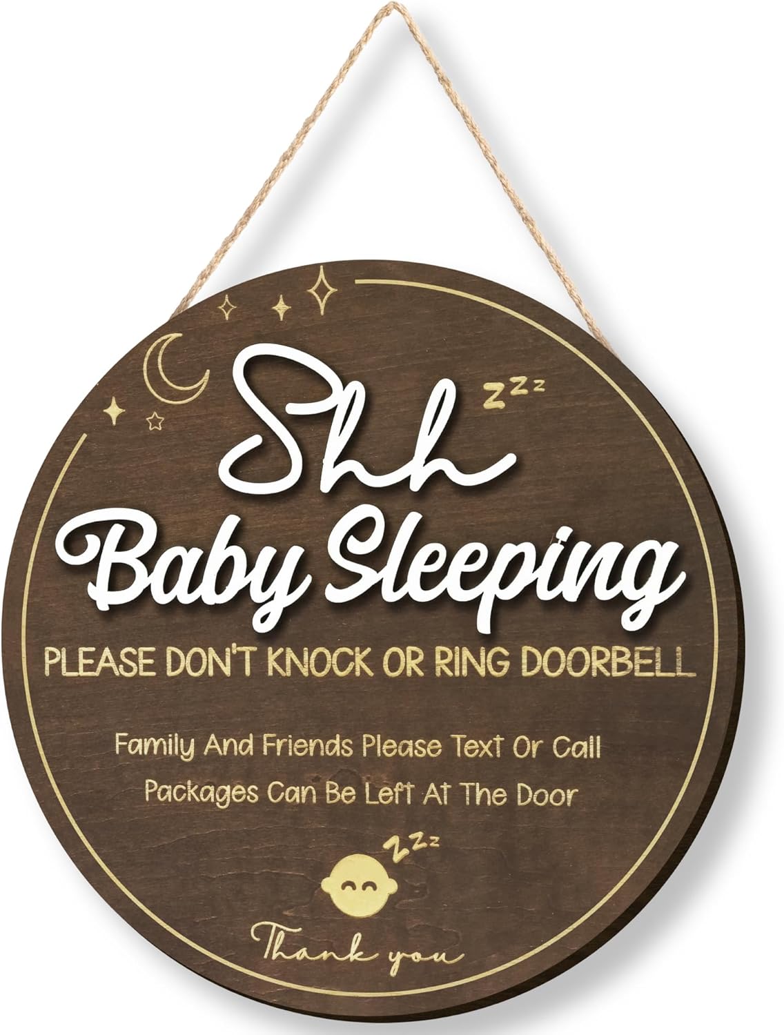 Shhh Sleeping Baby Sign