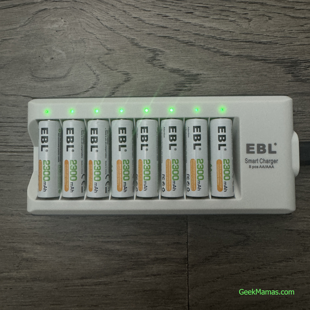 The Benefits of Rechargeable Batteries by EBL - Geek Mamas