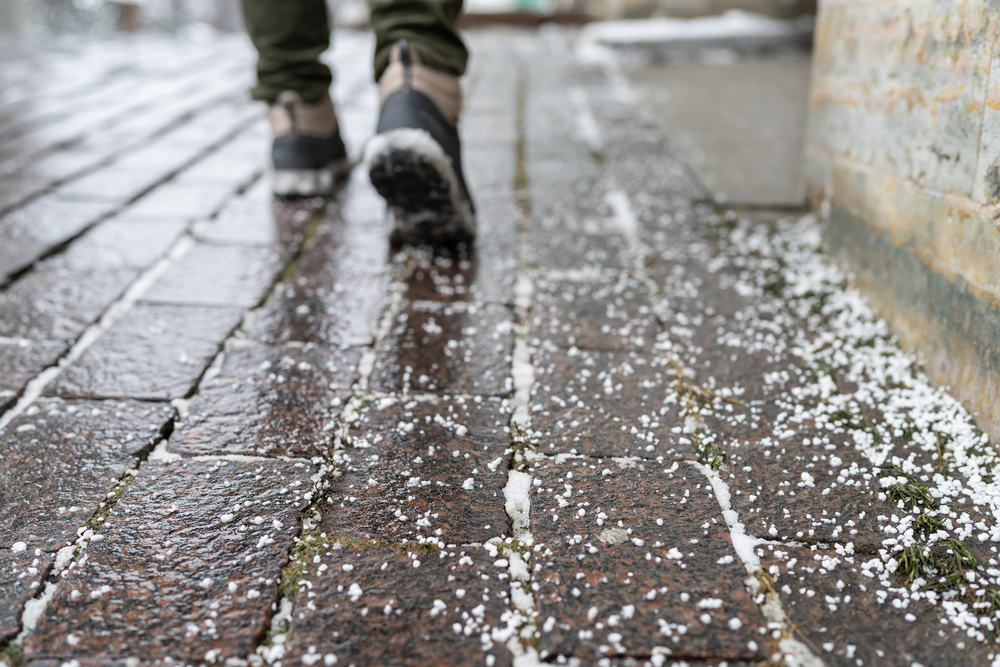 How to Melt Ice on Sidewalks and Driveways - Geek Mamas