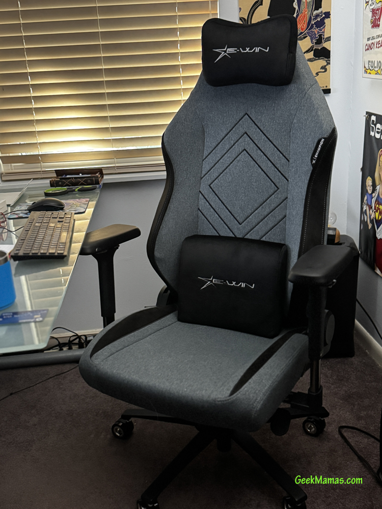 E-WIN Champion Ergonomic Gaming Chair Review - Geek Mamas