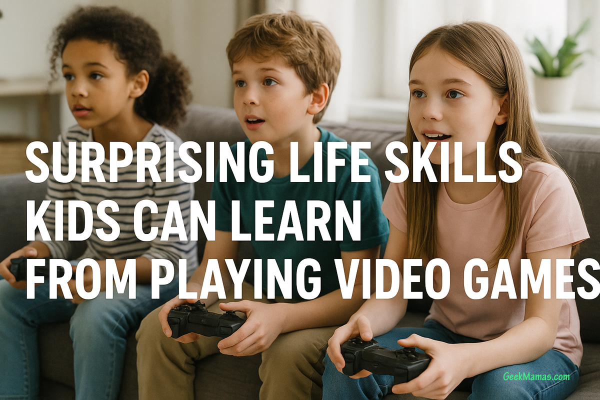 Surprising Life Skills Kids Can Learn from Playing Video Games - Geek Mamas